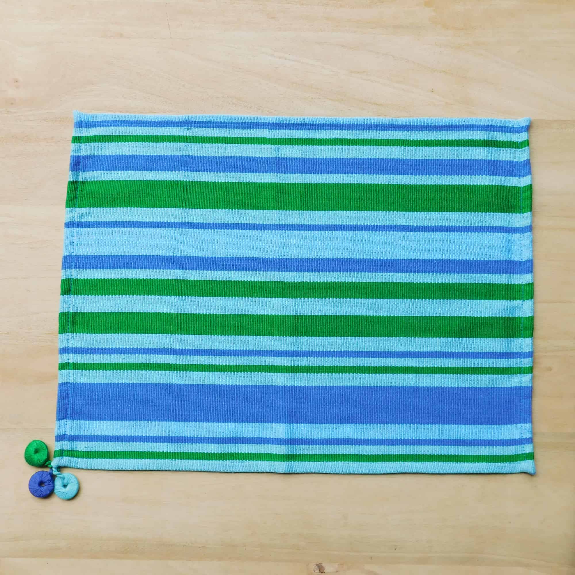 Individual Colección Gelato color azul y verde – Casa de los Gigantes